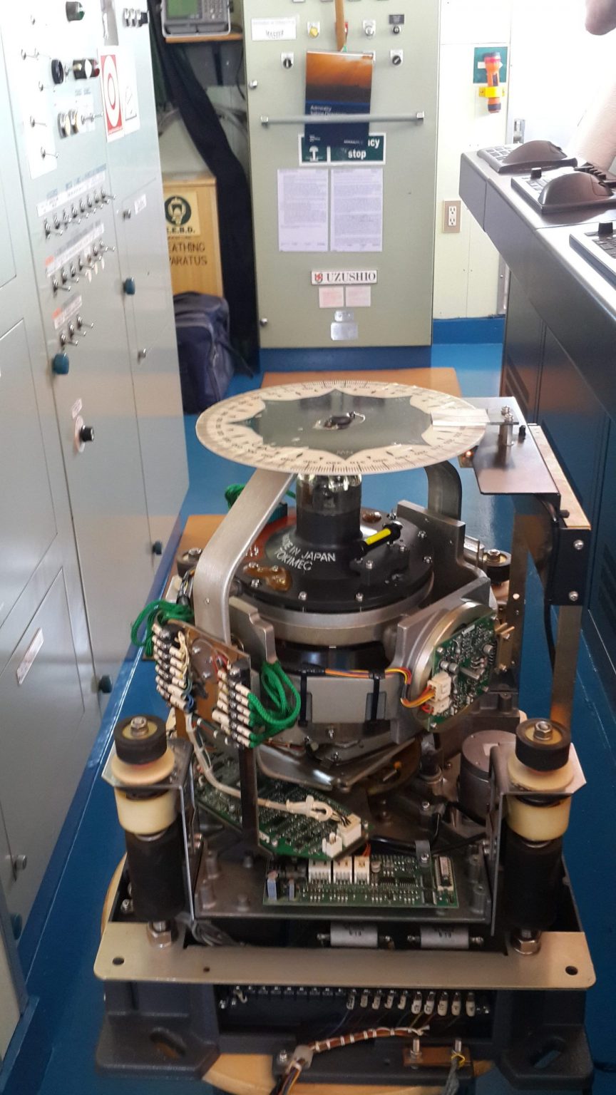 TOKIMEC TG-6000 – OZ EL Marine Gyrocompass Technical Service‎