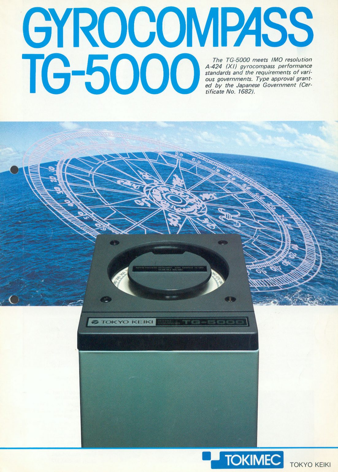 TOKIMEC TG-5000 – OZ EL Marine Gyrocompass Technical Service‎